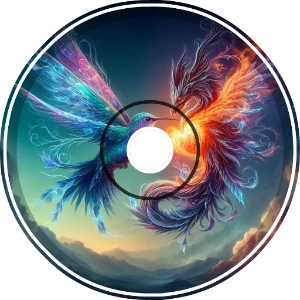 Wings of a hummingbird and heart of a dragon